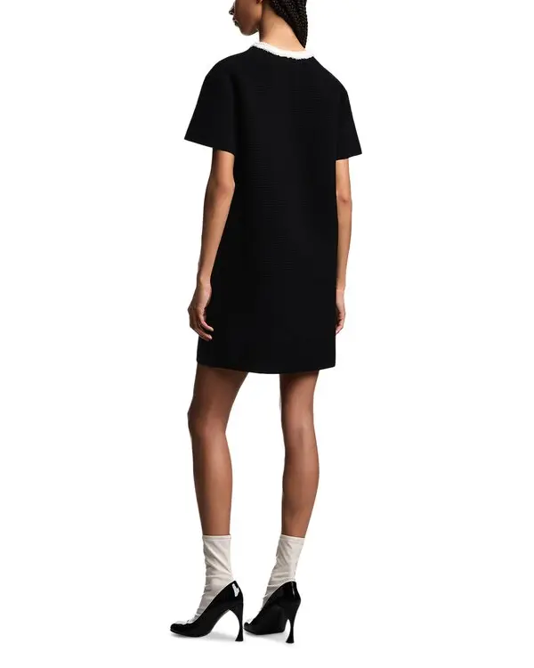 emporio armani knit dress Emporio Armani Metallic Knit Dress