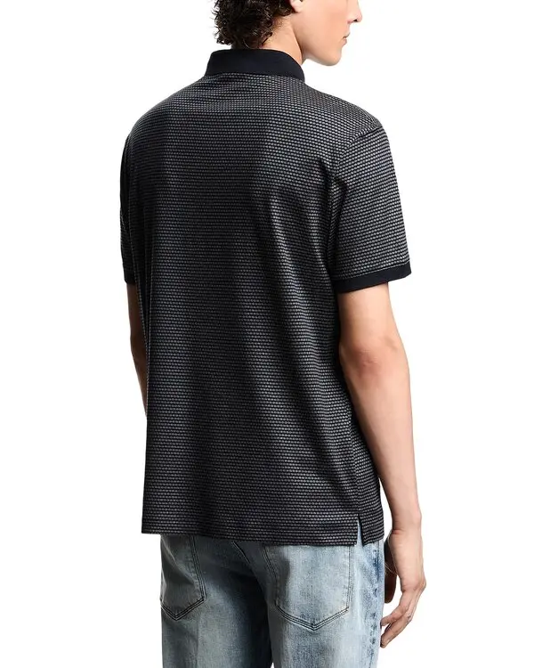 Emporio Armani Two Tone Polo Shirt