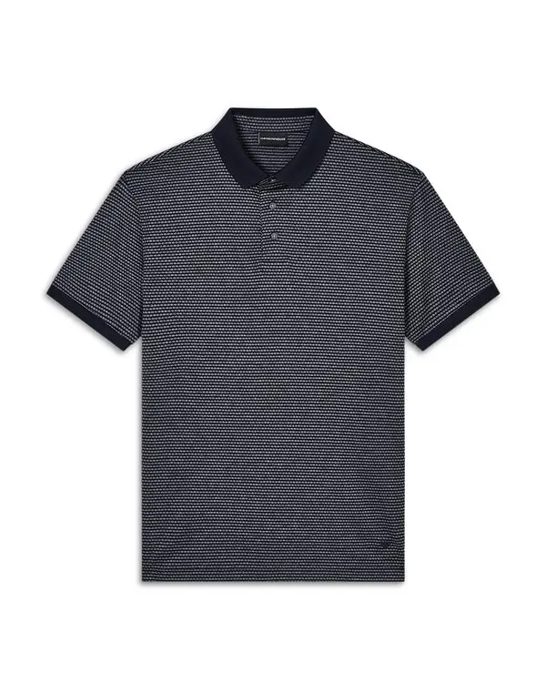 Emporio Armani Two Tone Polo Shirt