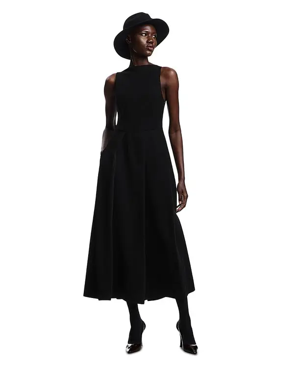 Emporio Armani Cady Midi Dress