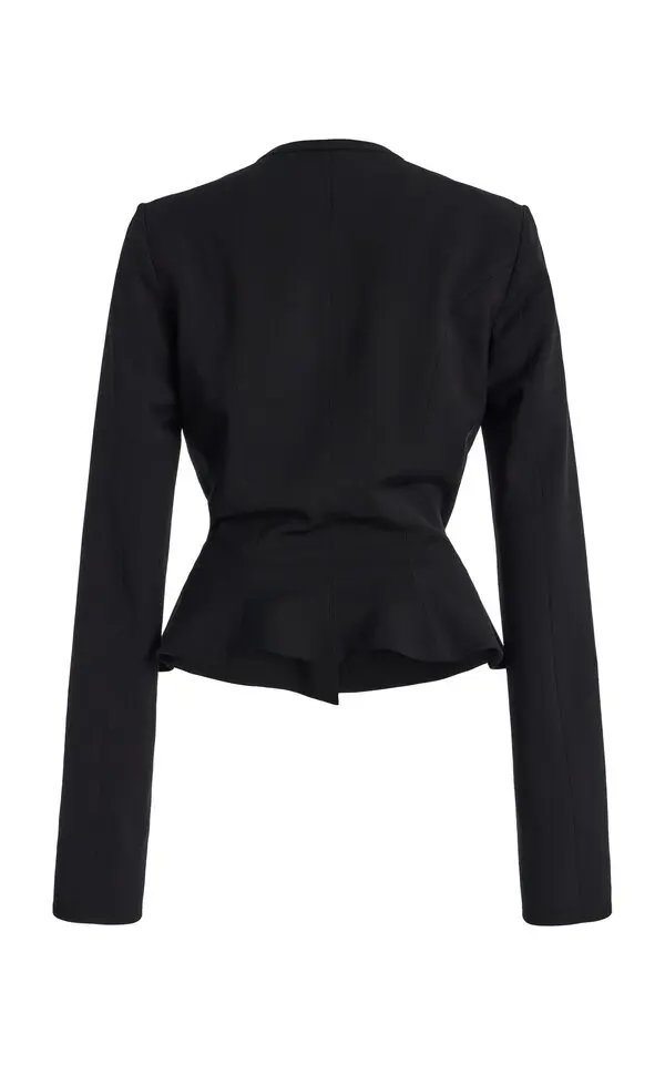 COLLEEN ALLEN Keyhole Wool Jacket