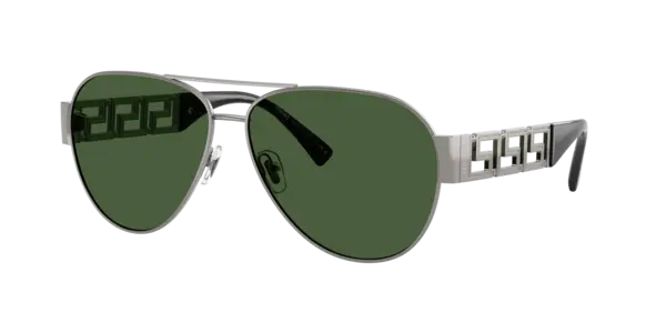 Versace Aviator Sunglasses - Dark Green
