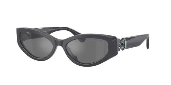 SWAROVSKI Sunglasses - Grey Mirror Black