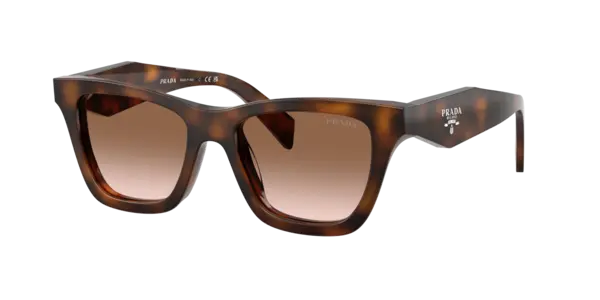 Prada Pr C07s Sunglasses - Brown Gradient