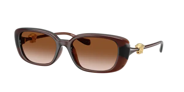 Versace Ve4504d Sunglasses - Brown Gradient