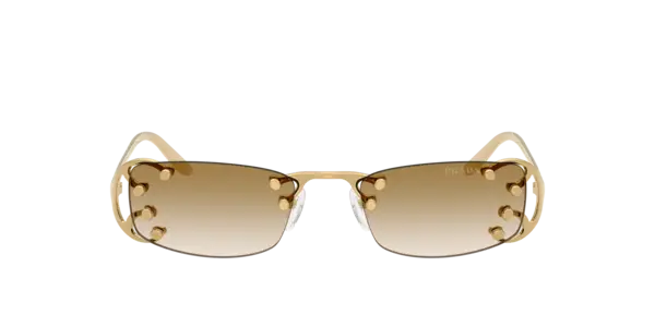 Prada Pr C57s Sunglasses - Clear Gradient Light Brown