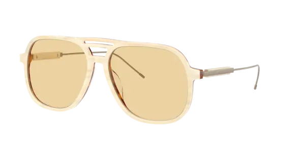 Brunello Cucinelli Aviator Sunglasses - Mimosa