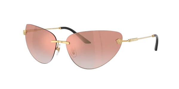 Versace Ve2281 Sunglasses - Pink Gradient Pink Mirror