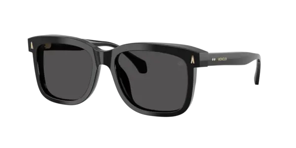 Moncler Valaire Sunglasses - Dark Grey Solid