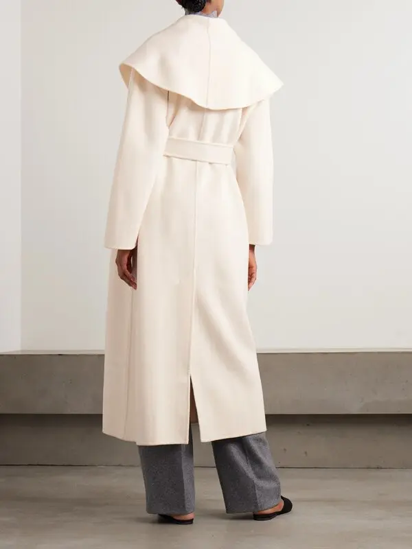 Tove Ondine Belted Wool-blend Coat