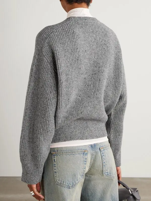 SLVRLAKE Florence Ribbed Merino Wool Sweater