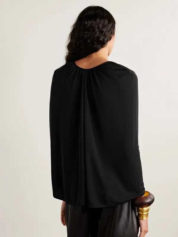 Johanna Ortiz Starlight Cape-effect Bodysuit