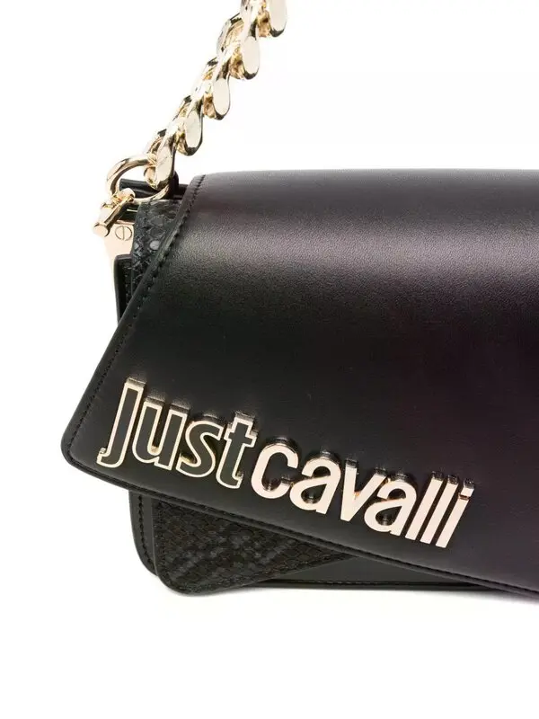 Just Cavalli Logo-lettering Shoulder Bag