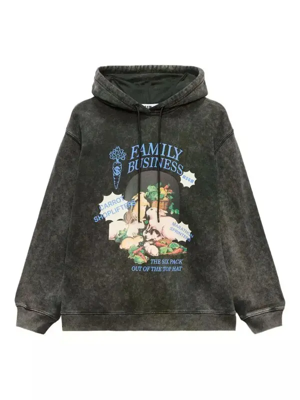 MSGM Graphic-print Hoodie