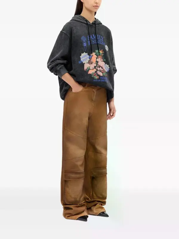 MSGM Graphic-print Hoodie