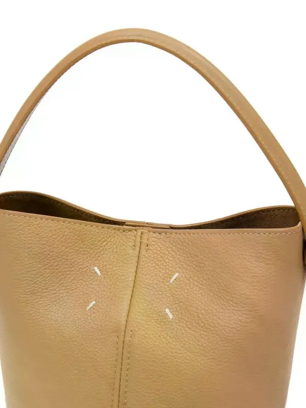 MAISON MARGIELA Leather Bucket Bag