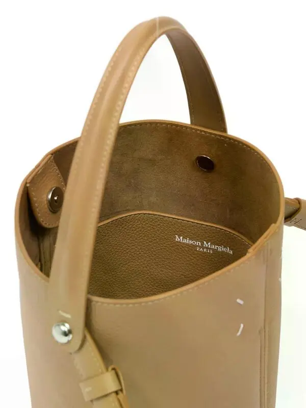 MAISON MARGIELA Leather Bucket Bag