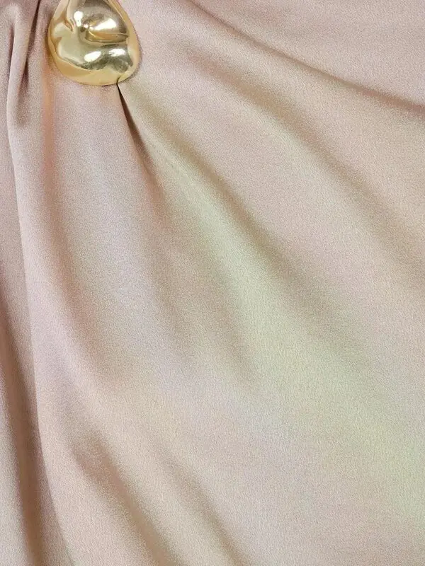 Fabiana Filippi Draped Embellishment Shirt