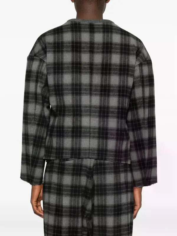 INDIVIDUAL SENTIMENTS Plaid Cardigan