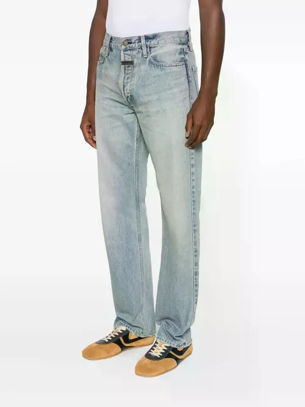 Fear Of God Logo-patch Jeans