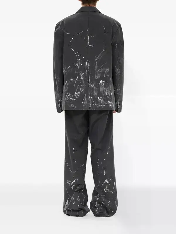 We11Done Paint-splatter Blazer