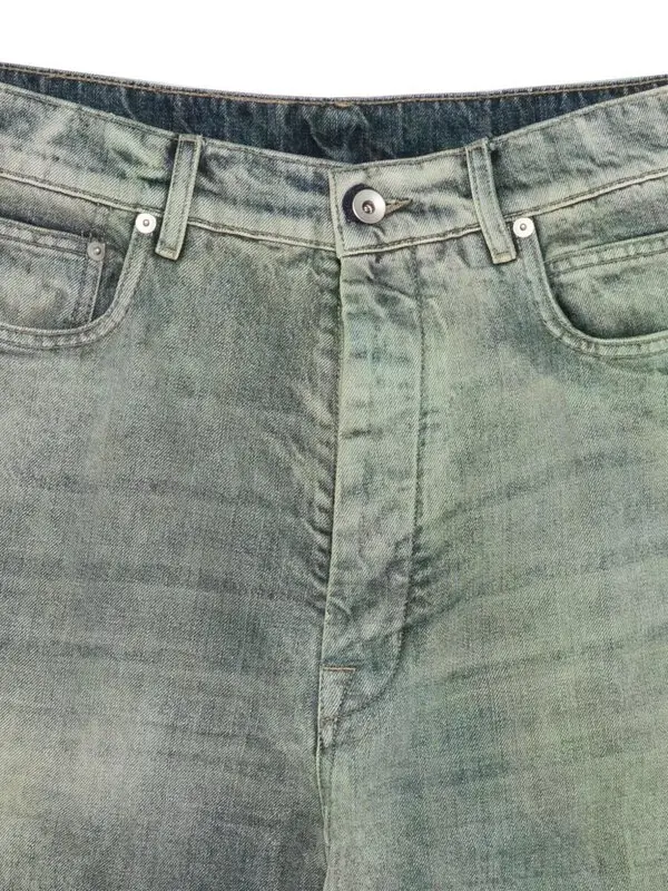 Rick Owens Cotton Flared Jeans