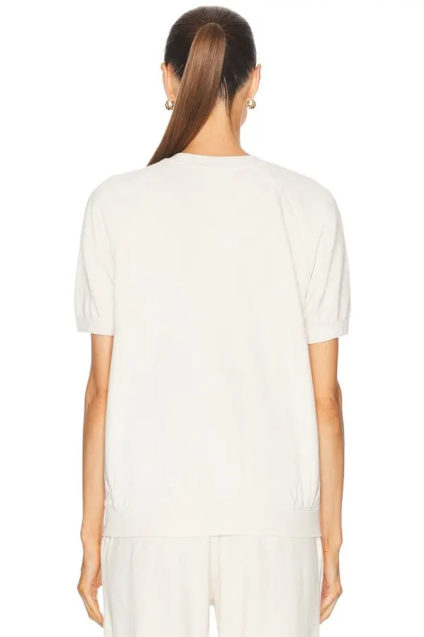 Eterne Short Sleeve Raglan Sweatshirt