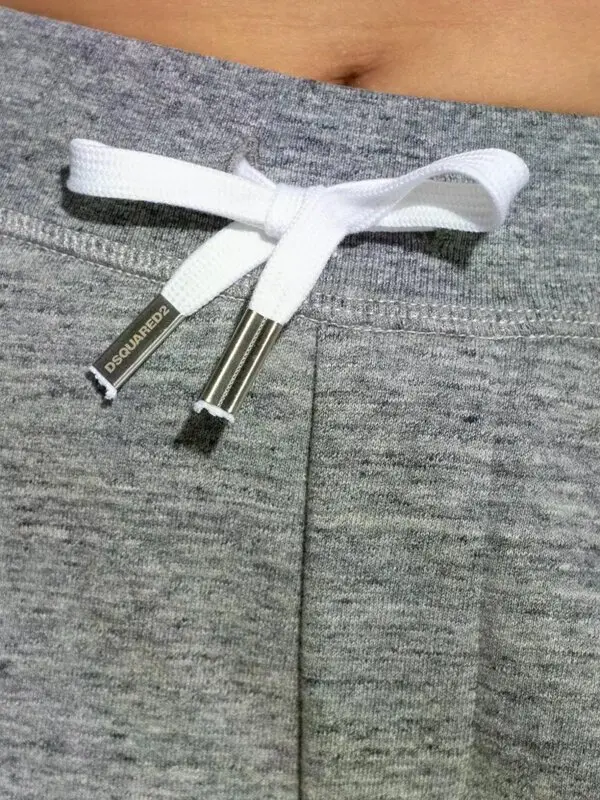 Dsquared2 Gym Dean Drawstring Logo Track Pants - Grey