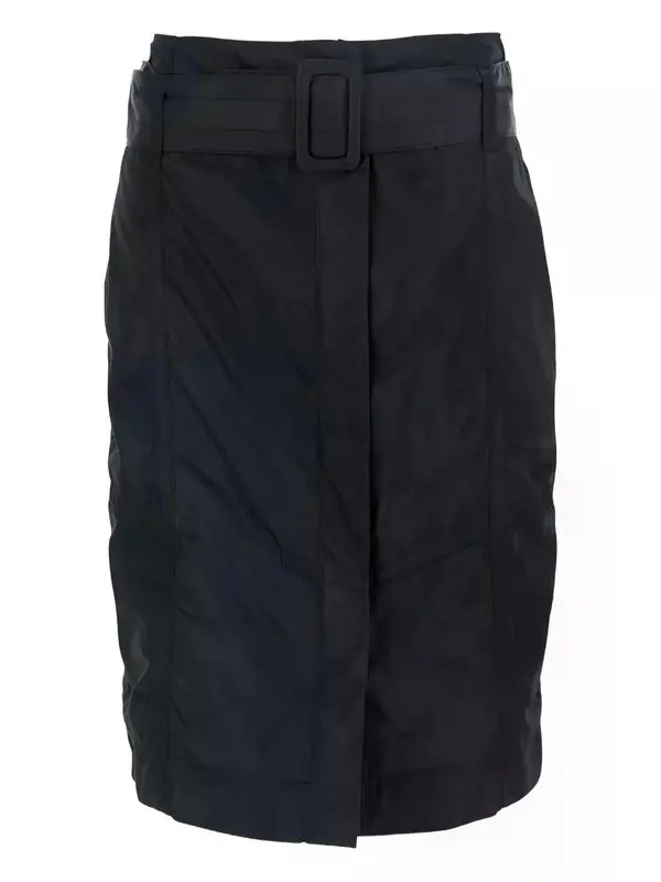 Pinko Belted Skirt - Black