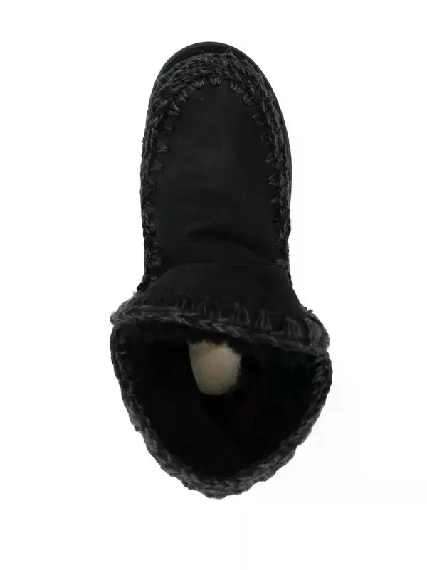 Mou Suede Boots - Black