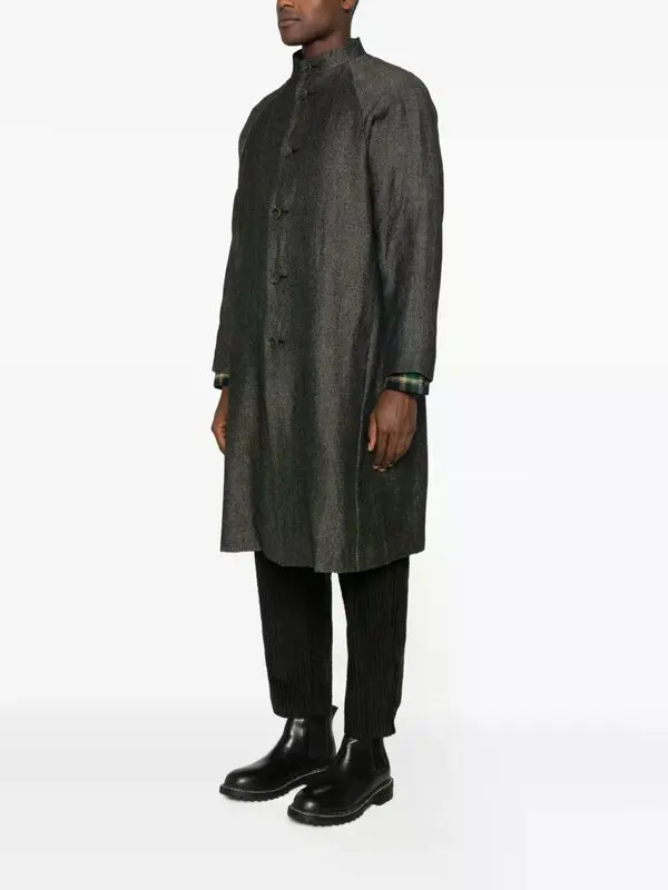 INDIVIDUAL SENTIMENTS Single-breasted Collarless Coat