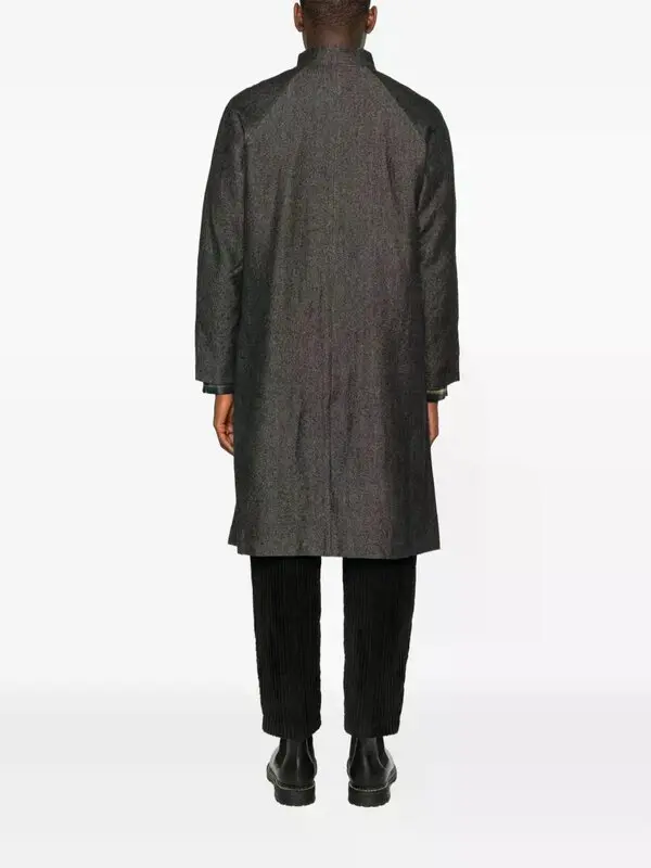 INDIVIDUAL SENTIMENTS Single-breasted Collarless Coat