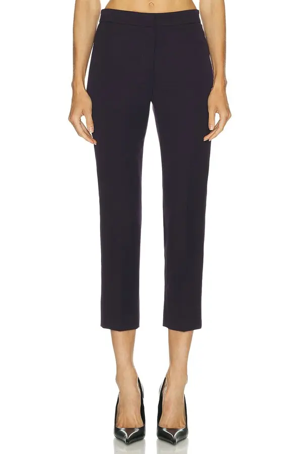 Alexander McQueen Cigarette Trouser - Violet