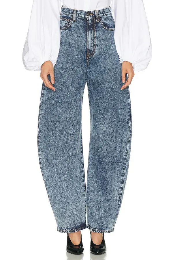 Alaïa Round Leg Jeans