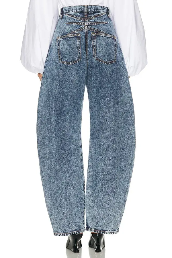 Alaïa Round Leg Jeans