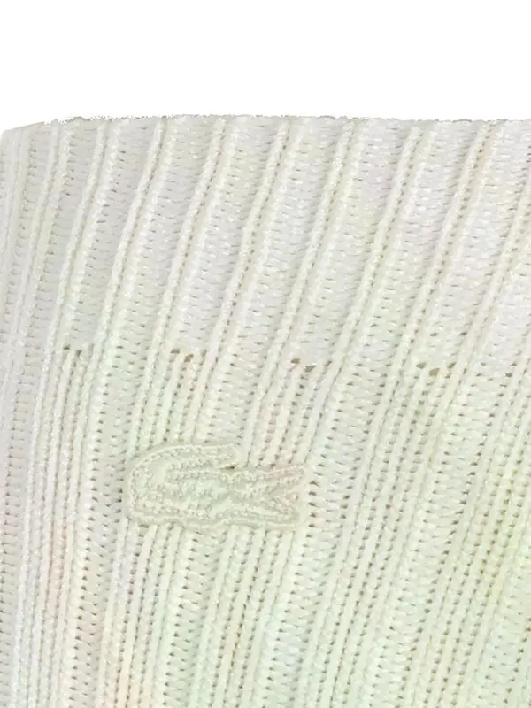 Lacoste Logo-embroidered Ribbed Socks