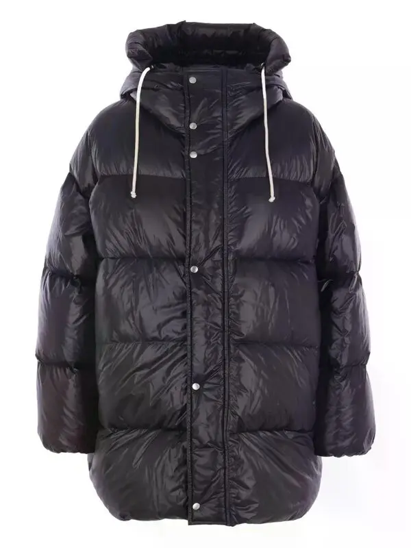 JIL SANDER Hooded Button-up Jacket
