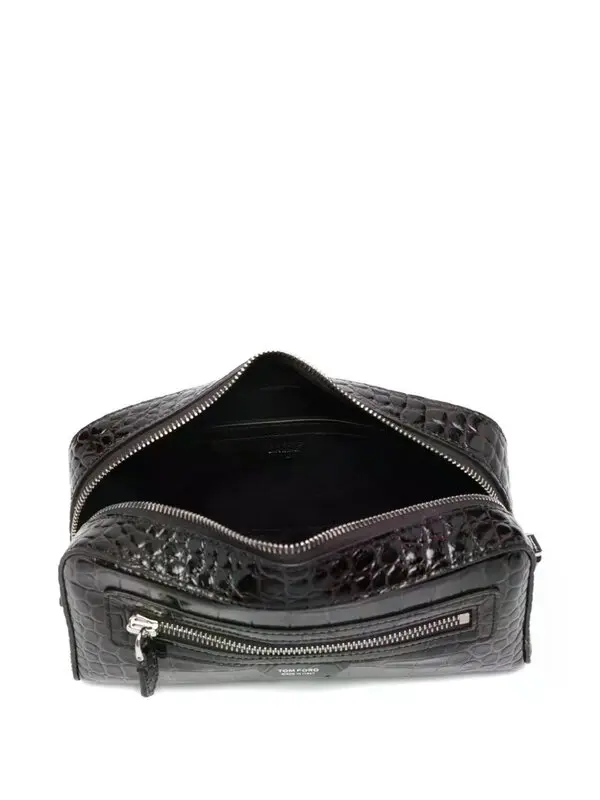 TOM FORD Embossed Messenger Bag