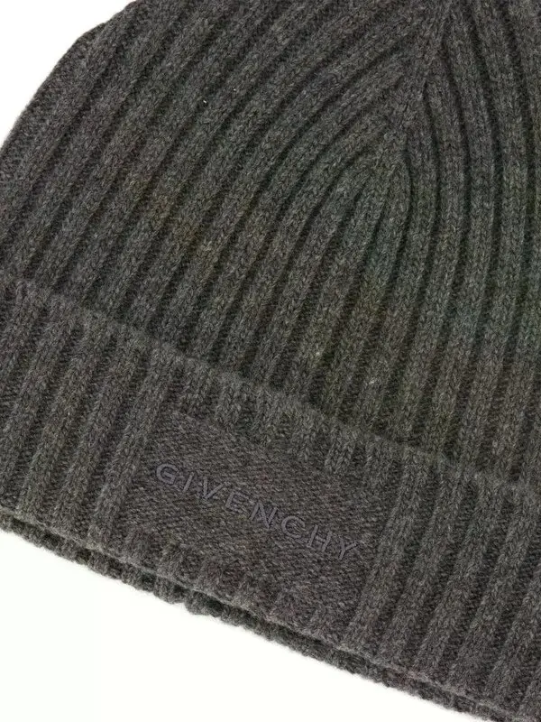 Givenchy Ribbed Wool Beanie