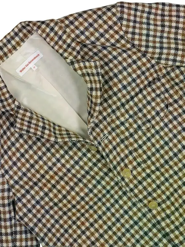 WALTER VAN BEIRENDONCK Houndstooth Blazer