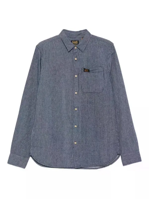Superdry Pinstripe Chest-pocket Shirt