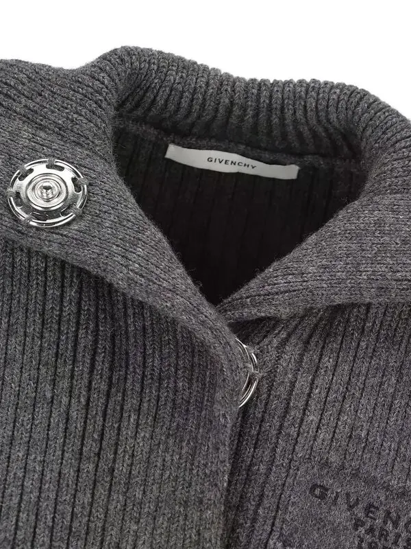 Givenchy Logo-embroidered Cardigan