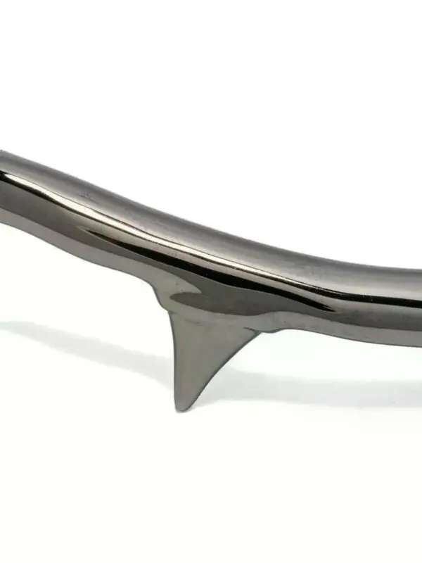 SHAUN LEANE Sterling Rose Thorn Bangle - Silver