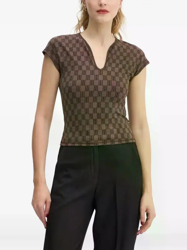 BY MALENE BIRGER Venazia Patterned Top