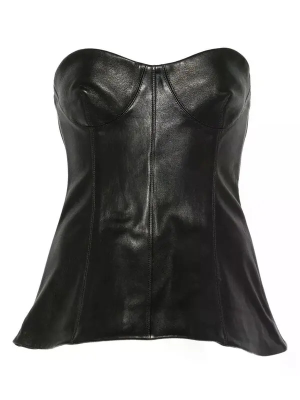 Simkhai Strapless Bustier Top