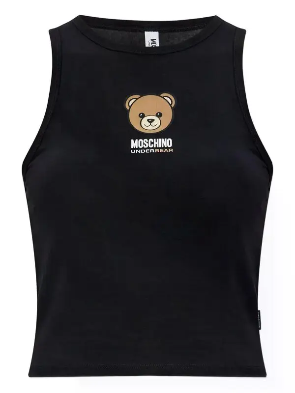 Moschino Bear-motif Tank Top