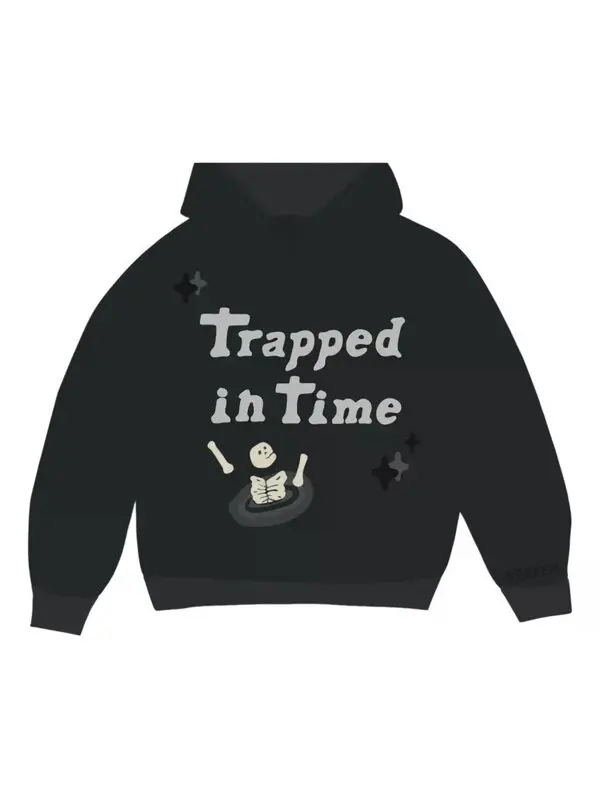 BROKEN PLANET Trapped In Time Graphic Hoodie