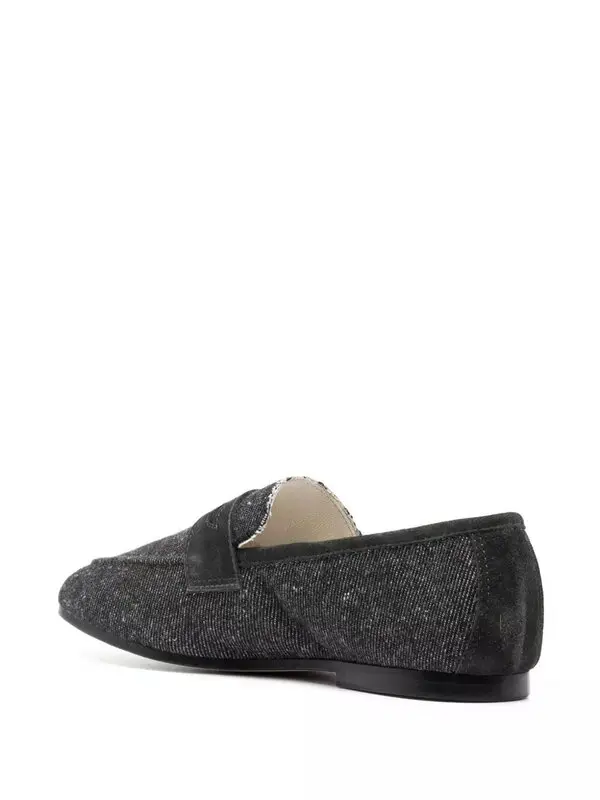 SOPHIQUE MILANO Esseniale Leather Loafers