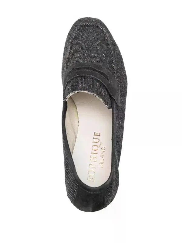 SOPHIQUE MILANO Esseniale Leather Loafers