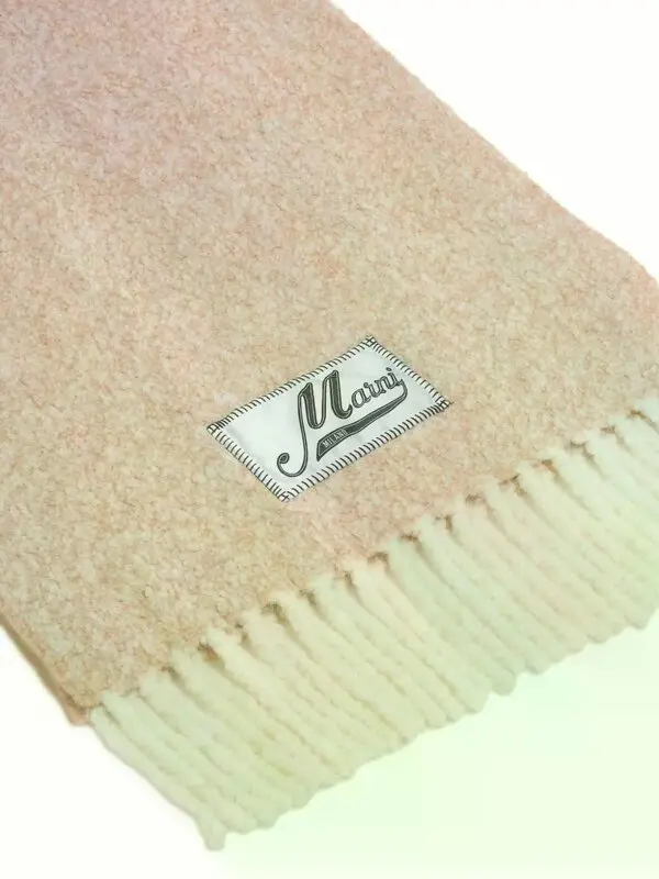 Marni Bouclé Alpaca-blend Scarf - Brown